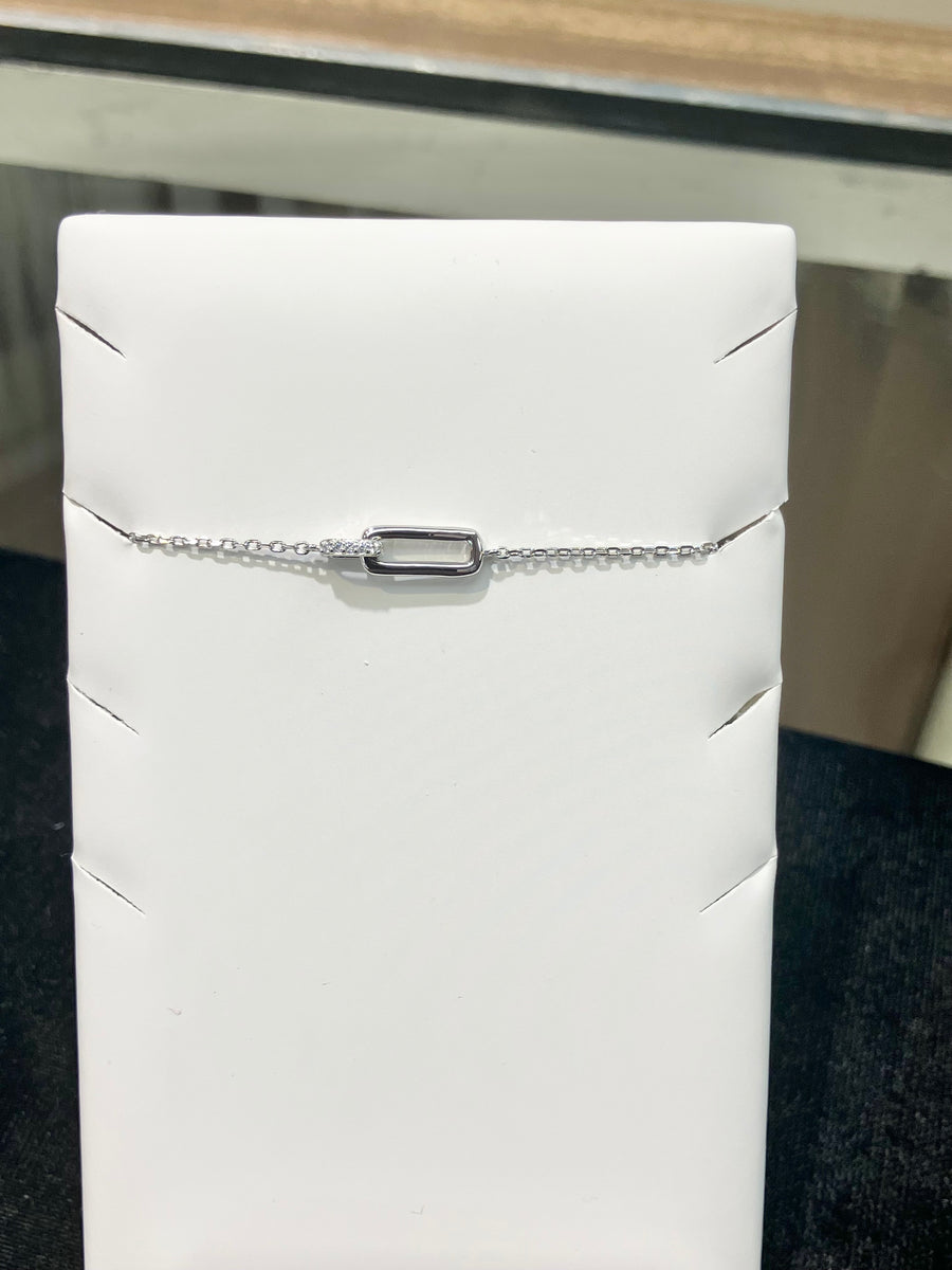 Glam Interlock Bracelet – DeGrandpre Jewelers